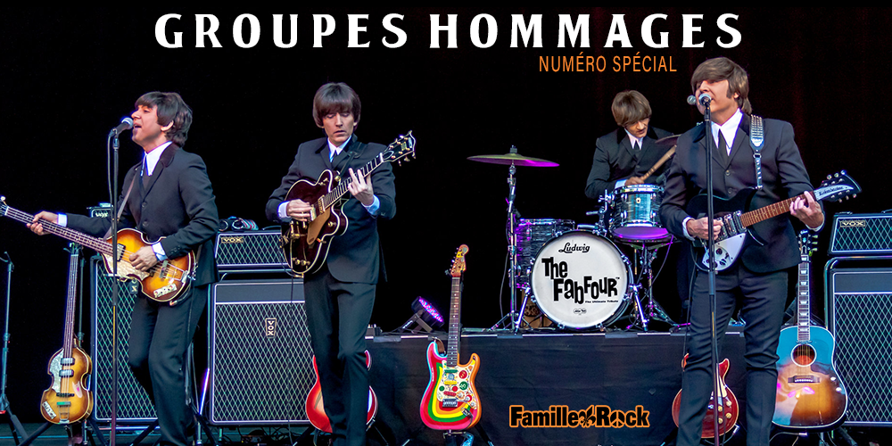 The Fab Four unique - FamilleRock.Com